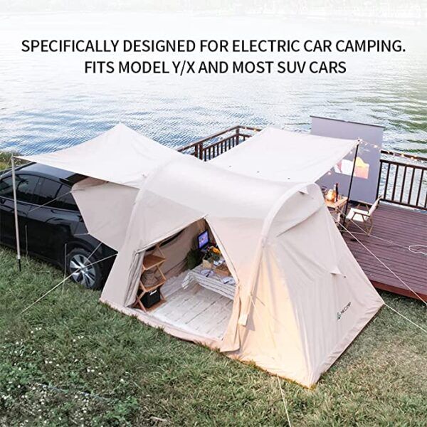 MKCAMP EV Car Camping Tent - Tesla Camping Accessories
